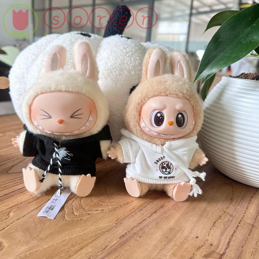 SOREN Labubu Sit Party Series Doll Clothes, 15CM Labubu 17CM Labubu ...