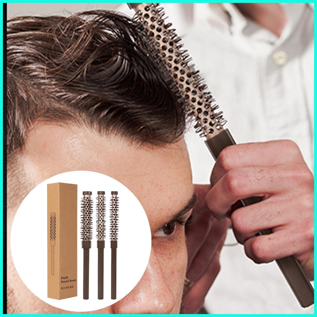 Hair Comb Round Brush Styling Combs Blow Drying Round Brush Set ...