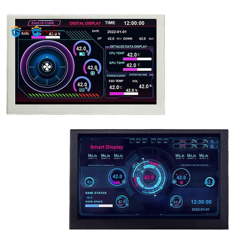 5Inch Screen LCD Monitor Driver Control Board AIDA64 Screen Auxiliary ...