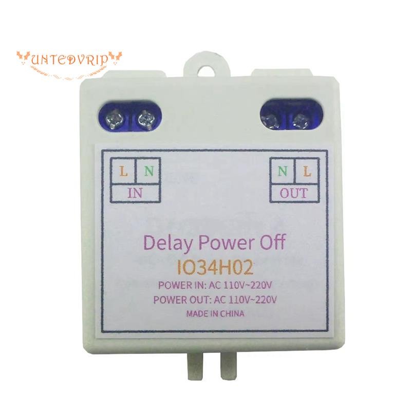 AC 120V 220V Time Delay Relay Power on Delay OFF Switch 1-480Min ...