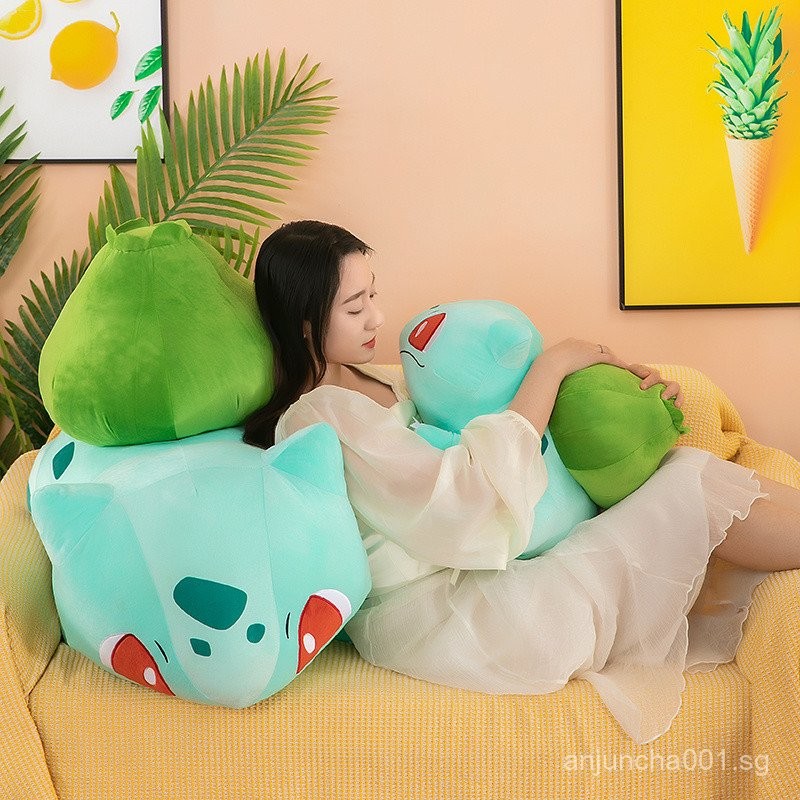 Official Genuine Pokémon Bulbasaur Mega Ha Plush Toy Bulbasaur Snorlax ...
