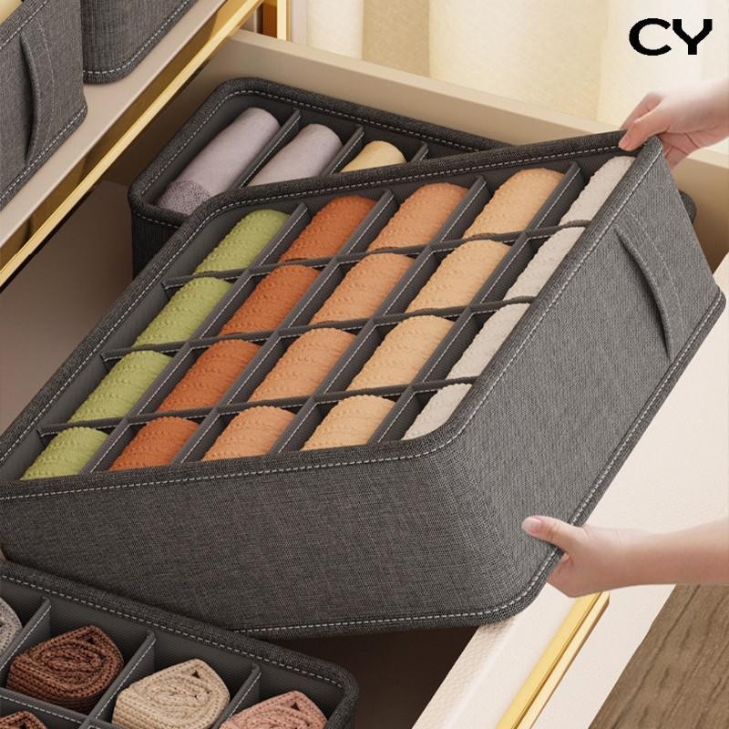 20grid Closet Organizer Underwear Drawer Organizer Socks Bra Clothing ...