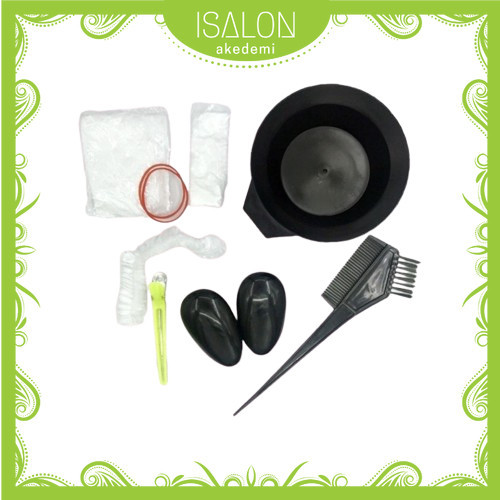 HAIR DYE SET EQUIPMENT (BLACK) | Shopee Singapore