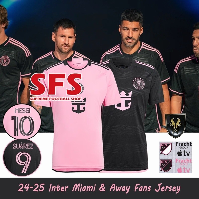 【SFS】 Top Quality 2024 Inter Miami Football Soccer Jersey MLS MESSI ...