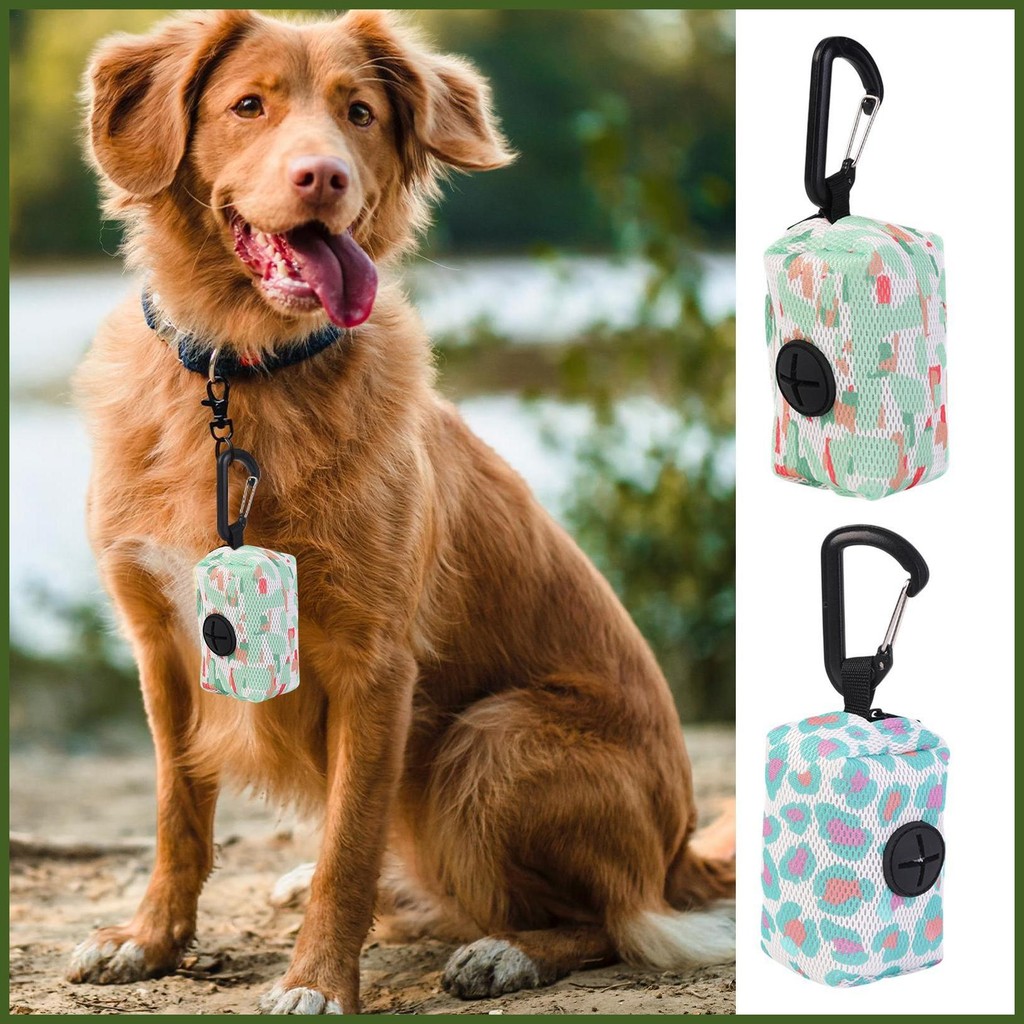 Dog Poop Holder Small Doggy Zipper Pouch Multifunctional Poop Bag ...