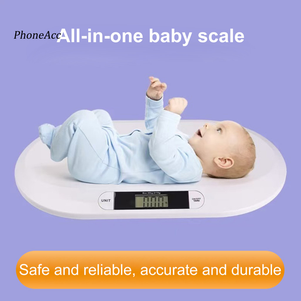 Newborn Weight Tracking Scale Electronic Scale with Adjustable Units ...