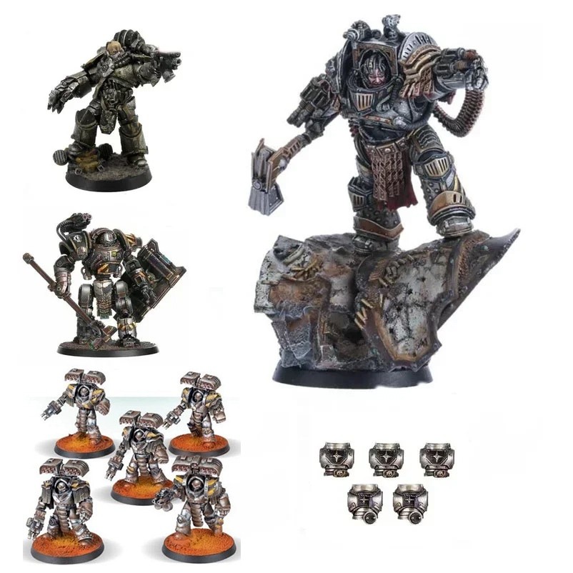 Iron Warriors Perturabo, Tyrant Siege Terminators, Resin Model ...