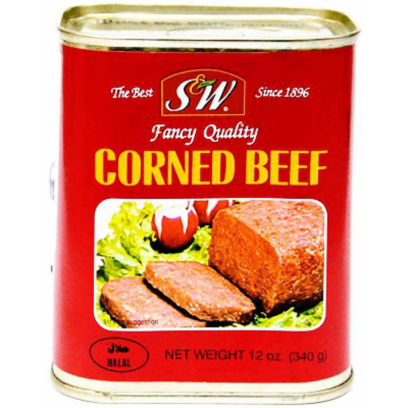 S&W Corned Beef, 340g | Shopee Singapore