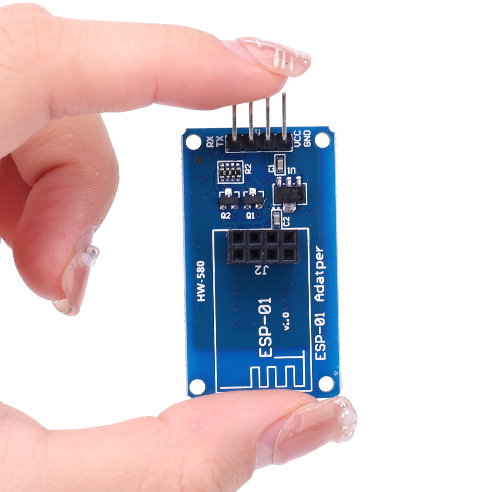 ESP8266 ESP-01 WiFi Wireless Adapter Module 3.3V 5V Breakout PCB Adapter | Shopee Singapore