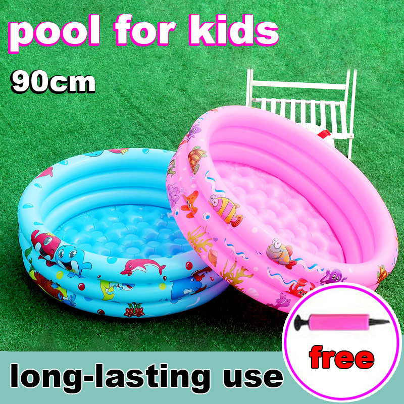 Portable Baby Pool Inflatable Swimming Pool for Kid Infants with ...