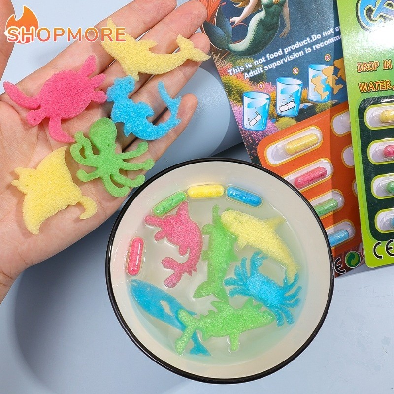 [Marvelous] Ocean Forest Animals Magic Water Growing Toys / Water ...