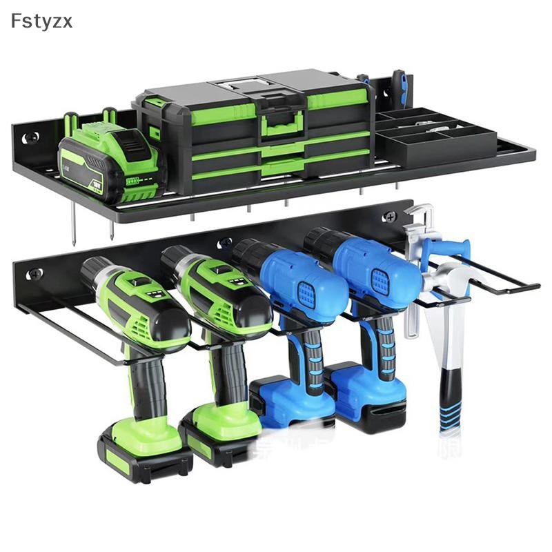 Fstyzx Iron Hand Electric Drill Rack Screwdriver Tool Rack Wall Mounted ...