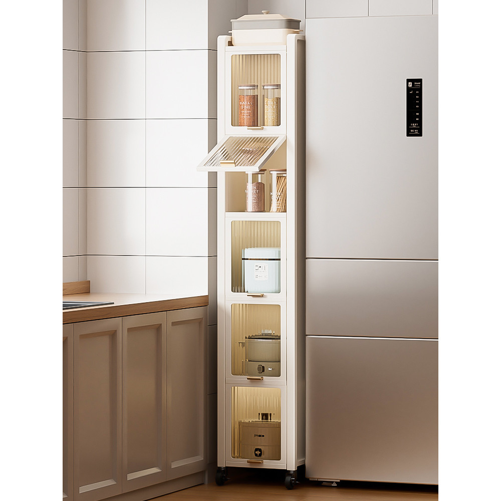 Narrow Gap Storage Rack Kitchen Floor Multi-layer Ultra Slim Gap ...