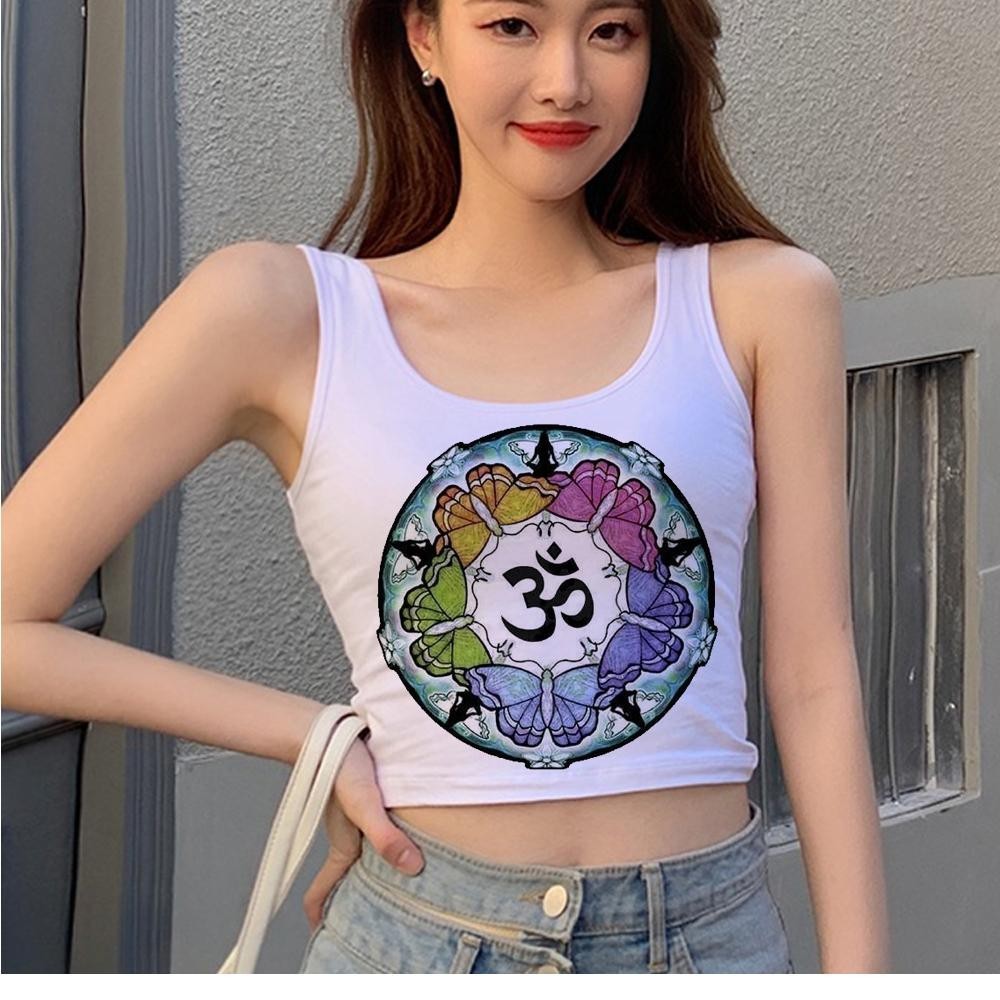 Om fairycore cyber y2k crop top Woman kawai 2000s Harajuku yk2 tshirt ...