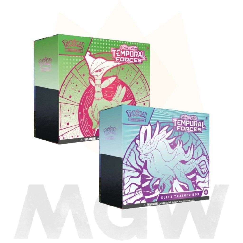 Pokemon TCG SV5 Scarlet and Violet 5 - Temporal Forces English Elite ...