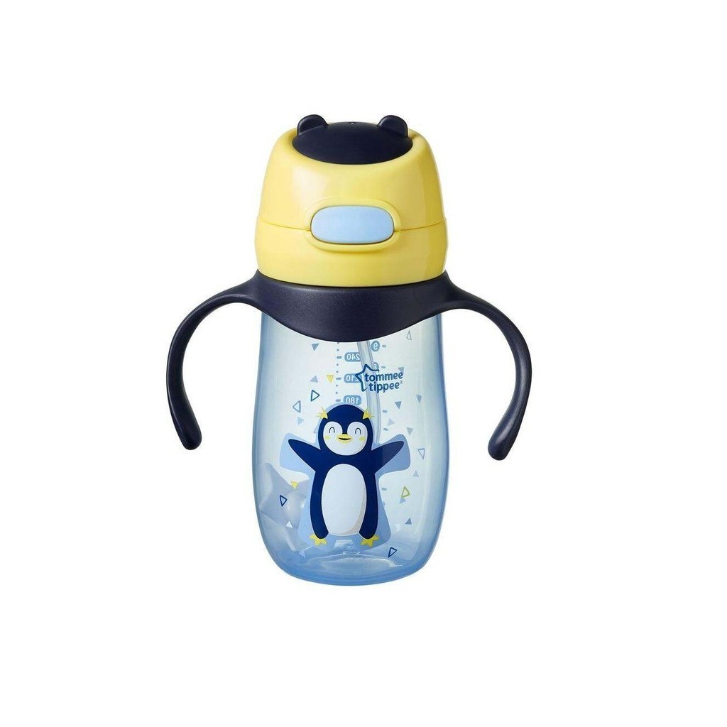 Tommee Tippee Weighted Straw Cup with handles 6M+ (300ml) | Shopee ...