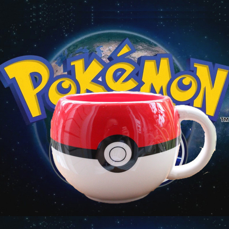 Pokémon Poké Ball Shaped Ceramic Cup/Pokémon Mug/Pokémon Coffee Cup ...