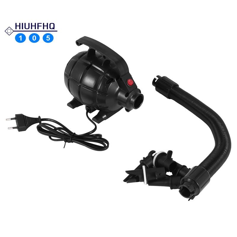 Black Camping Utility Tool Air Bed Air Inflation Tool 600W Air ...