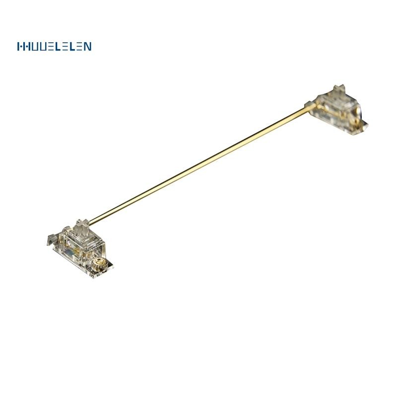 Transparent Gold Plated Plate Mounted Stabilizer for Custom Mechanical ...