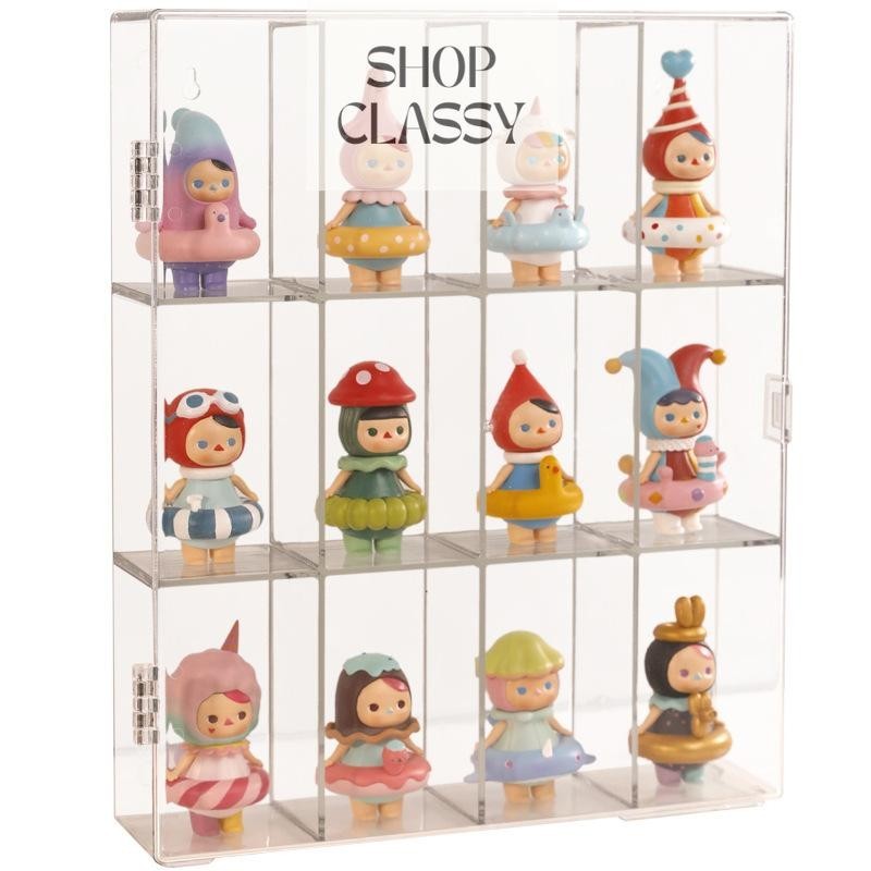 Shopclassyshop Pop Mart Blind Box organizer Display storage Acrylic ...