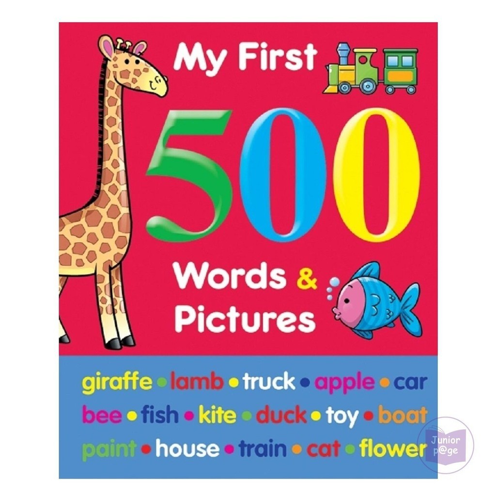 My First 500 Words And Picture ( Padded Book) | Shopee Singapore