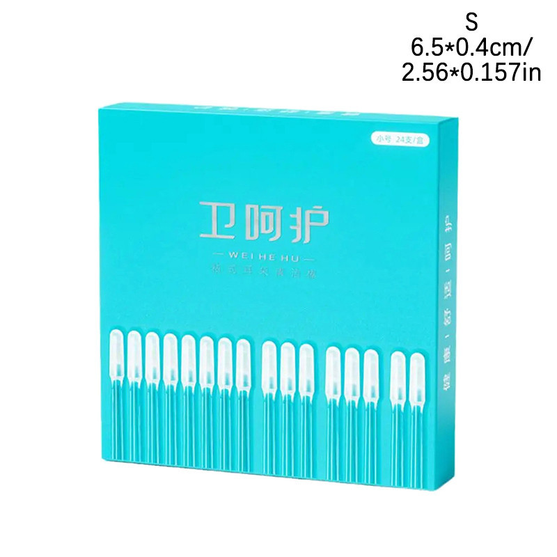 OP Disposable Sticky Ear Swabs Pick Reusable Ear Cleaner Soft Silicone ...
