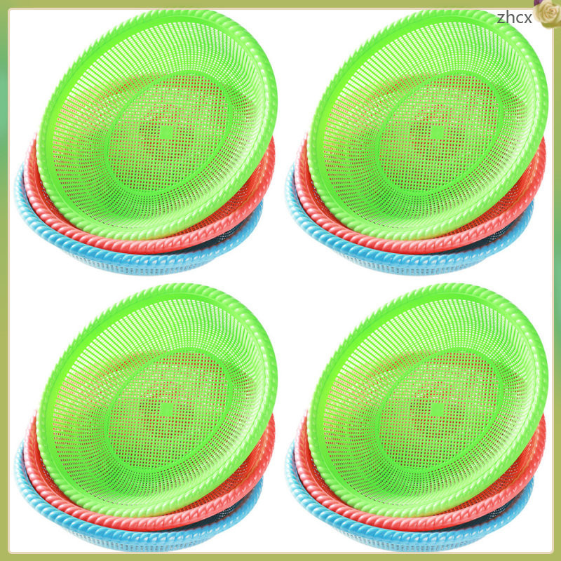 12 Pcs Chips Basket Fruit Plate Fried Chicken Storage Baskets Snack ...