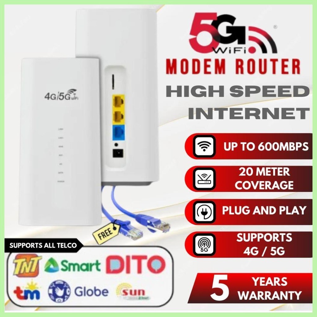WiFi Router Sim Card Modem 4G/5G CPE PRO LTE Open line Cat12 Up To 600Mbps 2.4G AC1200 WIFI ...
