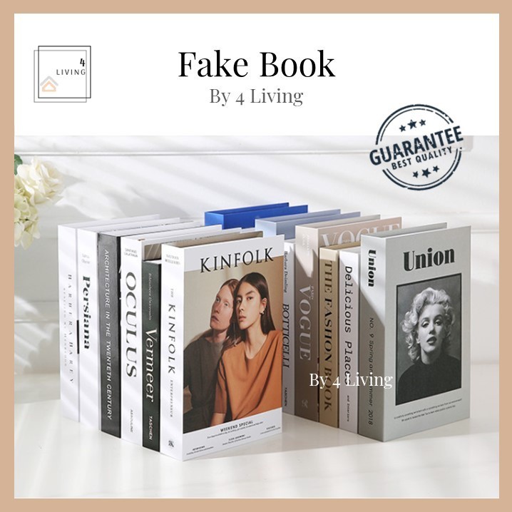 Buku Hiasan Fake Book Display Book Decorative Book Ornament Book Faux ...