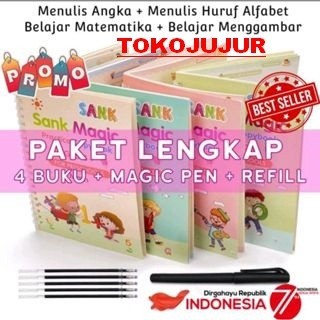 Oneliving Children's Learning to Write MAGIC BOOK SANK MAGIC WATER BOOK ...