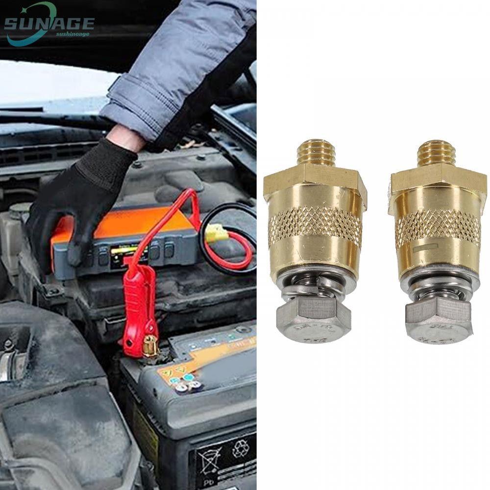 M8 Battery Terminal Connector Solid Brass Post Adapter for Lithium Batteries | Shopee Singapore