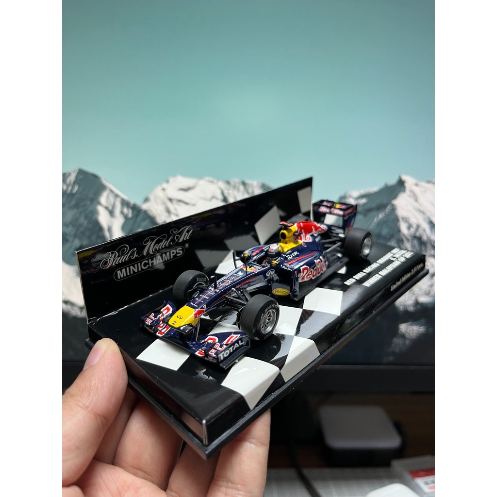[Ready Stock] 1/43 Mini Cut minichamps f1 RED BULL RB7 Wittle RED BULL ...