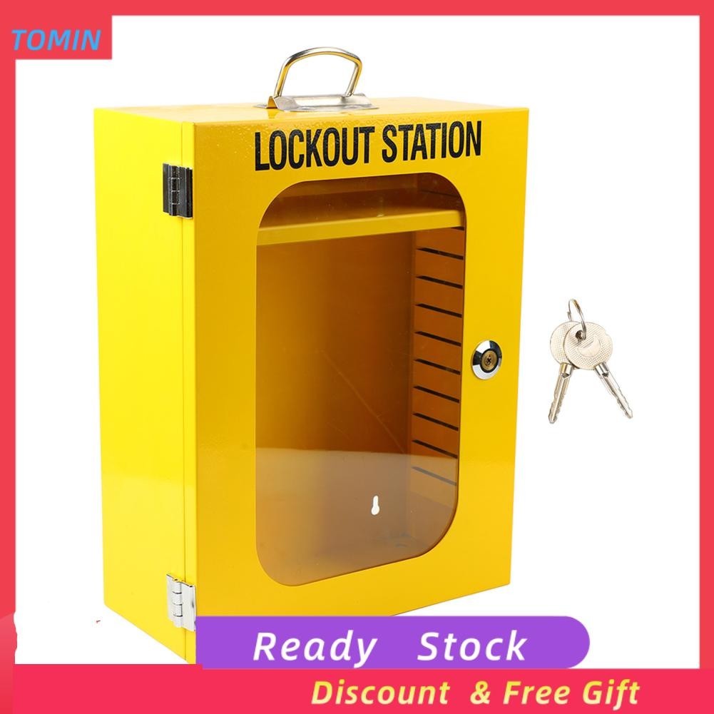Tominihouse LOTO Station Lockout Tagout Wall Mounted Steel Construction ...