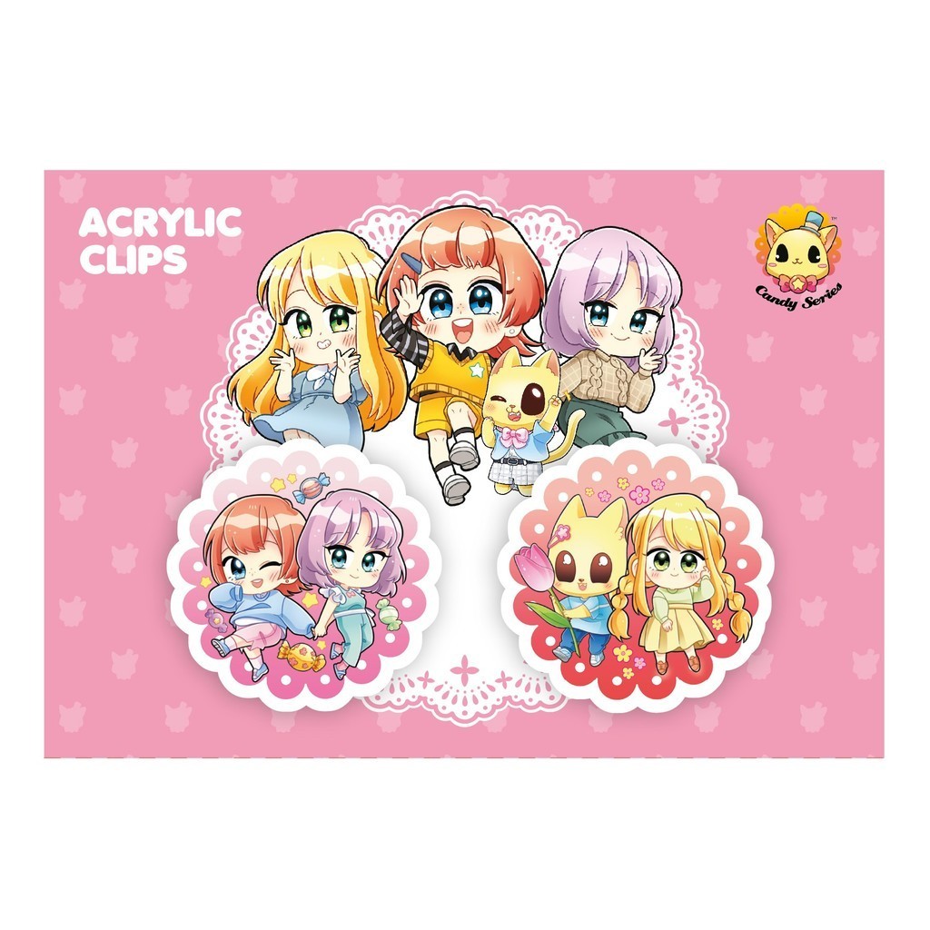 Acrylic Clips Collection | Shopee Singapore