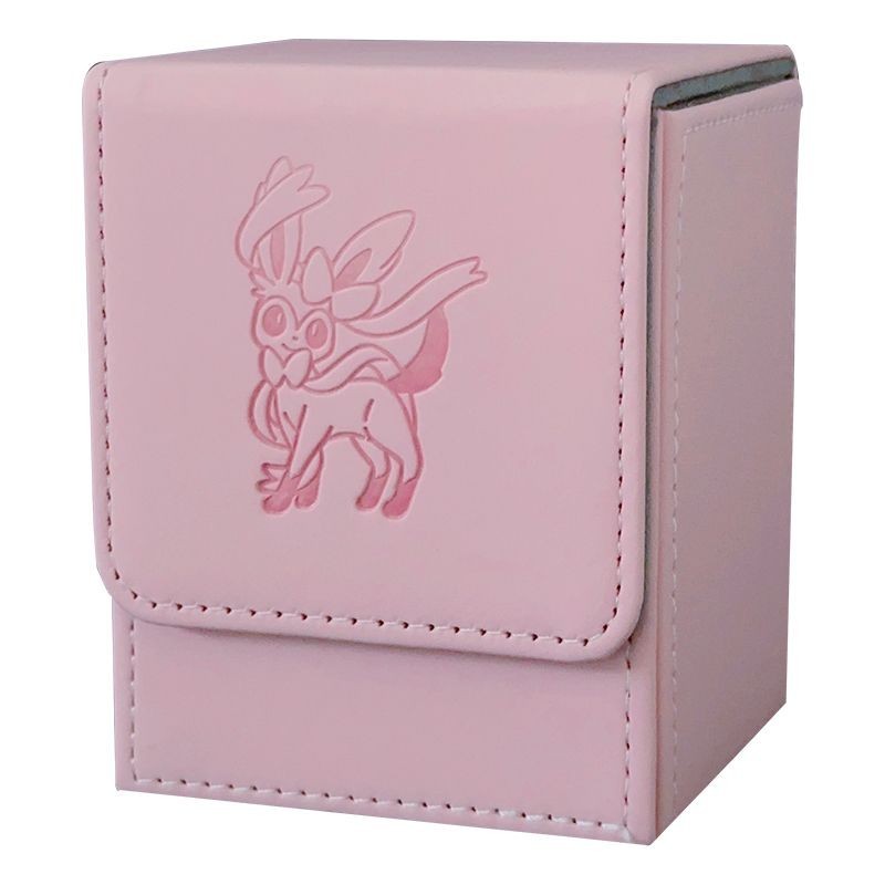 Pokémon Card Box: Eevee Leather PTCG Card Box Official DIY Large ...