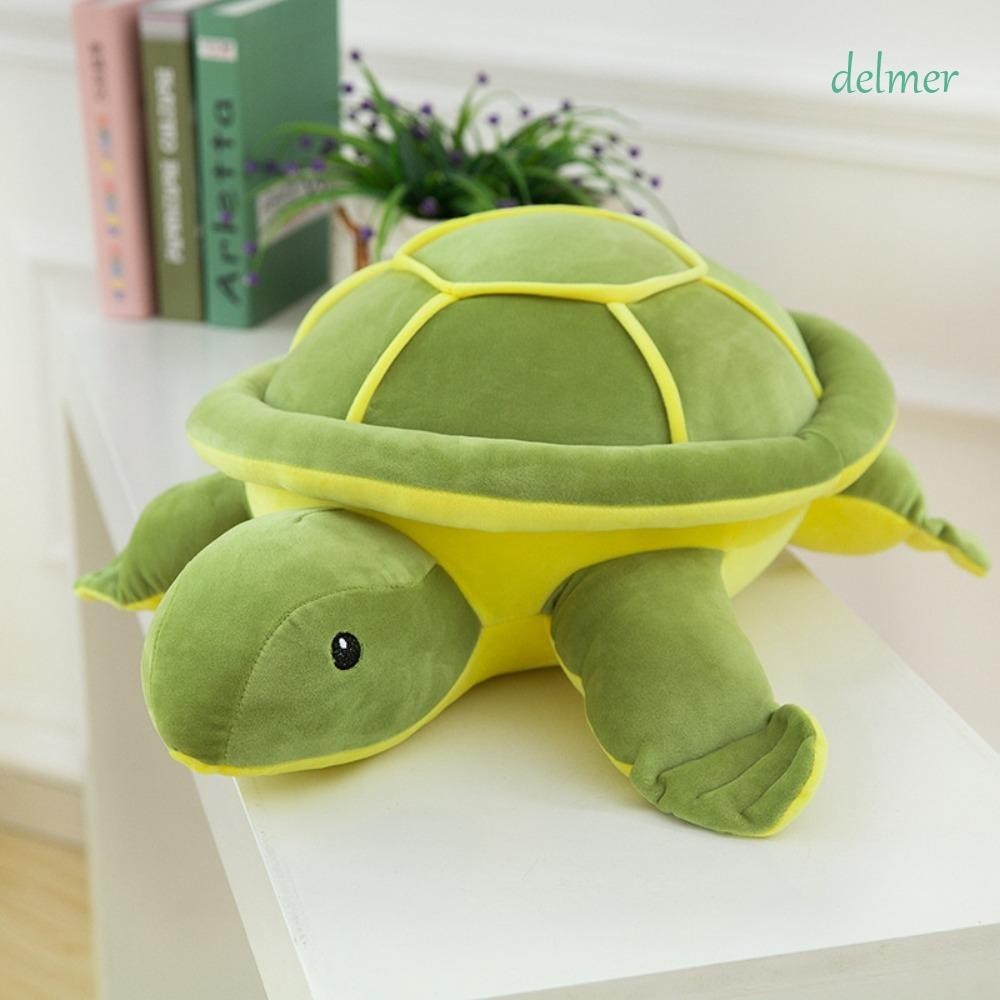 DELMER Tortoise Plush Toy Soft Toy Kids Turtle Plush Doll Parent-child Doll Appease Doll ...