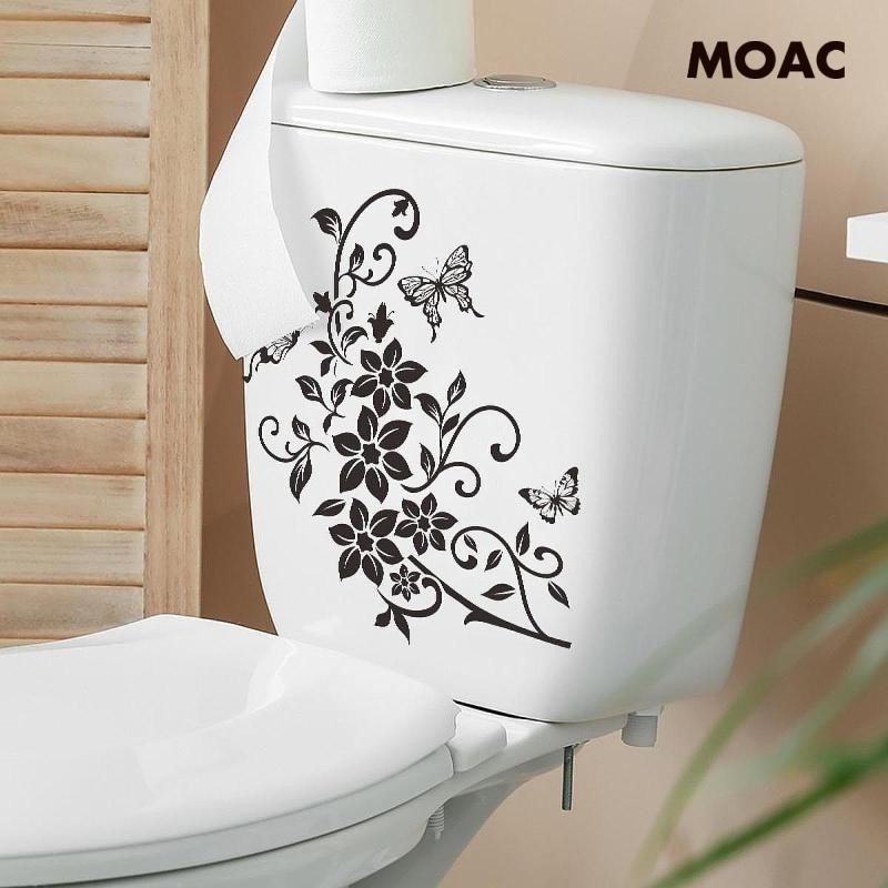 [ Toilet Sticker Toilet Seat Murals for Washroom Lavatory Home ...
