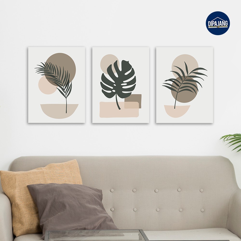 HIASAN DINDING Wall Hanging Wall Decor Living Room Natural Tropical ...