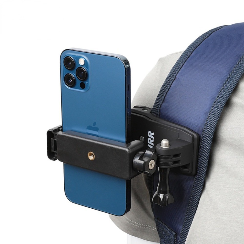 Backpack Strap Clip Mount Phone Holder for Shooting Video for IPhone ...