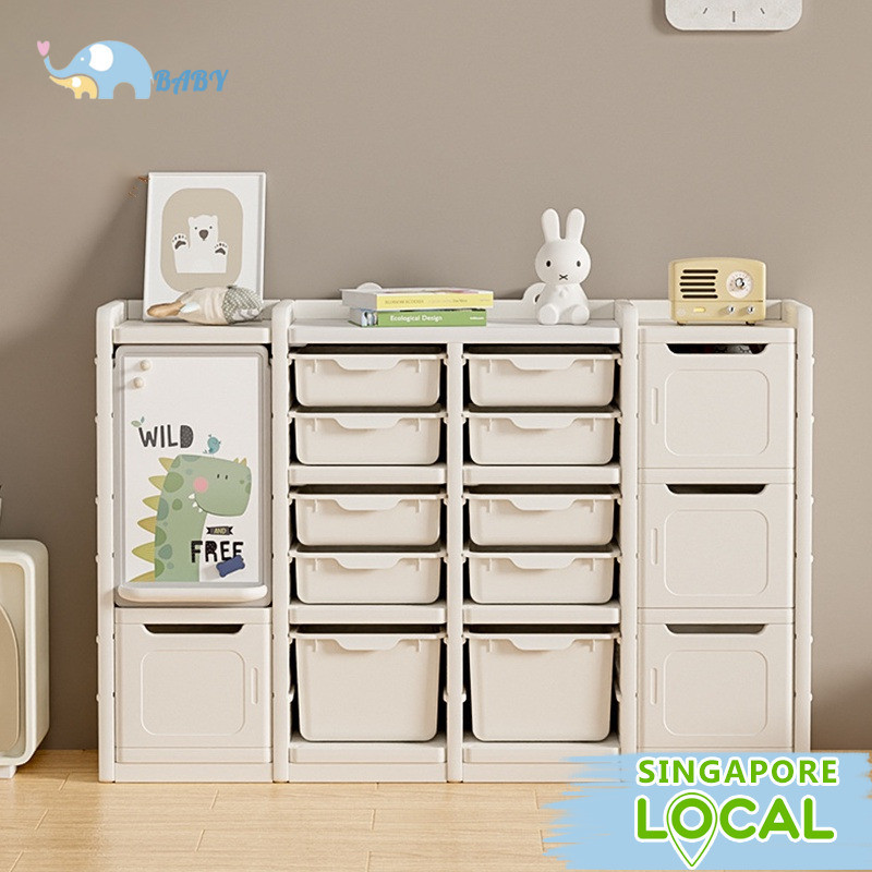 Baby Toy Storage Cabinet Children's Multi-layer Storage Shelf With ...