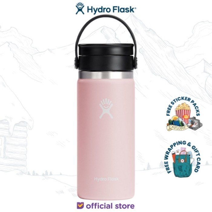 Hydro Flask Wide Mouth Coffee Flex SipTM Lid 16 oz / 473 ml Trilium | Shopee Singapore