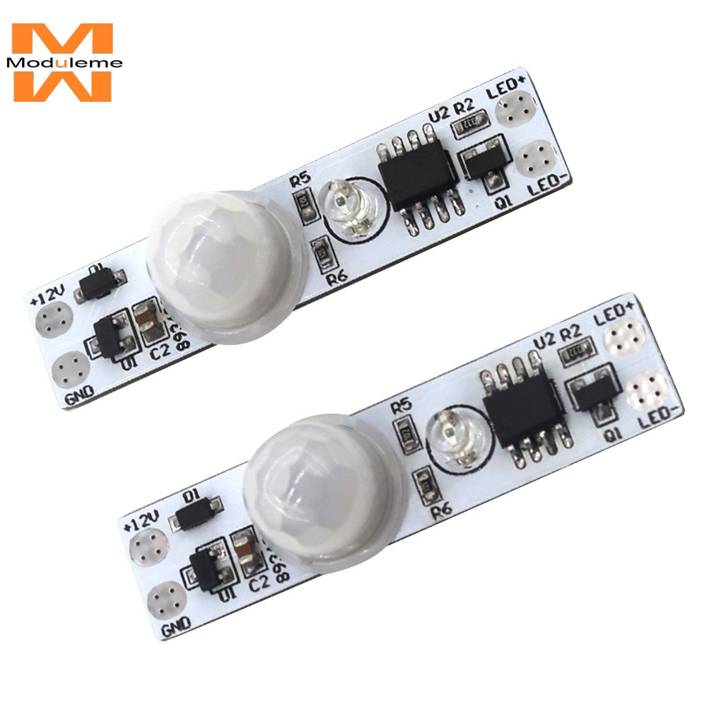 DC5-24V infrared human body sensing module with light sensing | Shopee ...