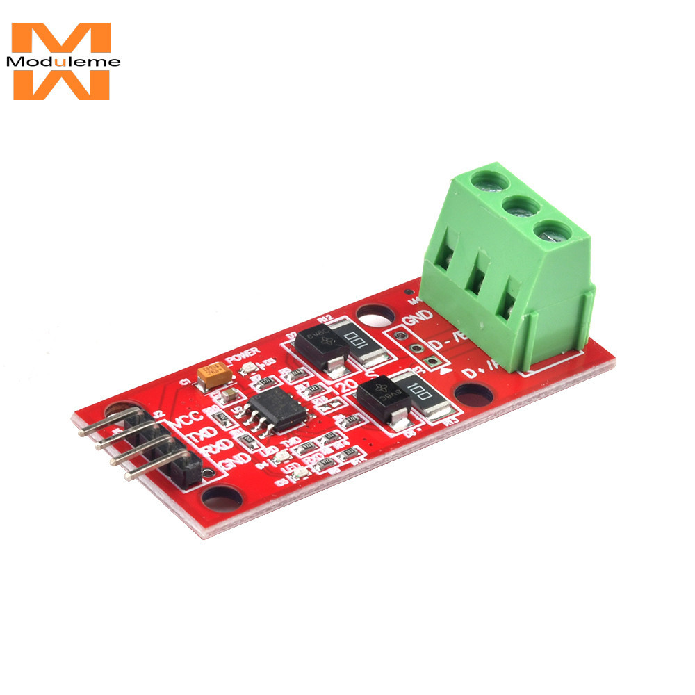 TTL to RS485 Module 485 to Serial Port UART Level Conversion Automatic Flow Direction Control ...