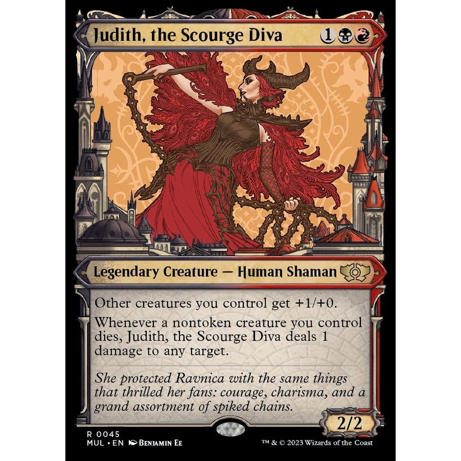 Judith, the Scourge Diva - Magic: The Gathering (MTG) | Shopee Singapore