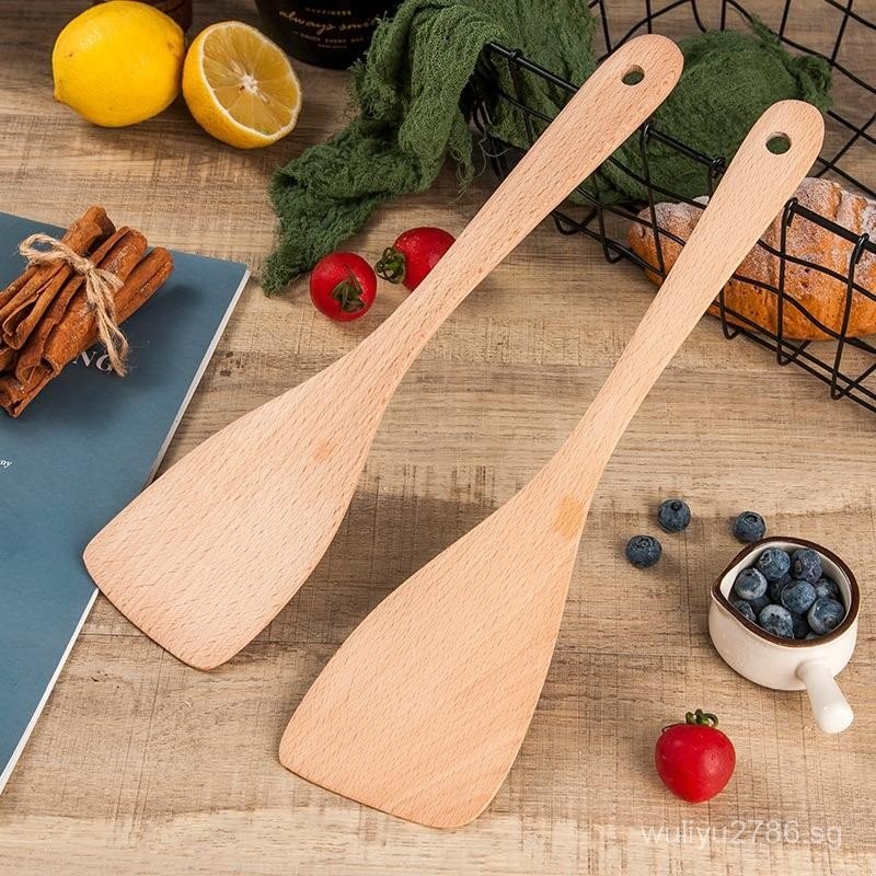 Mini Wooden Spatula Small Non-stick Pan Special Wooden Spatula Wooden ...