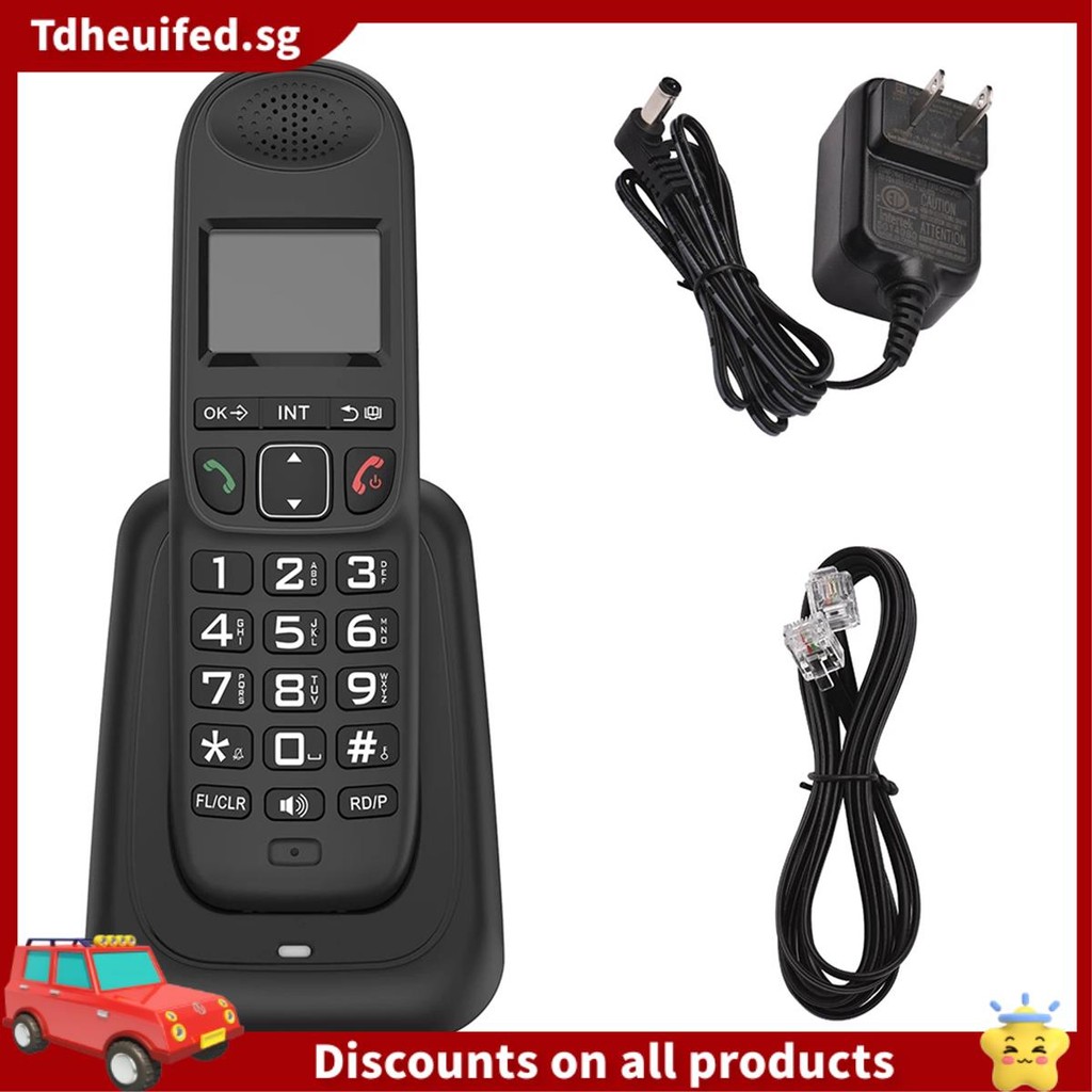 [In Stock]Handheld Telephone Digital Cordless Telephone Supports 5 ...