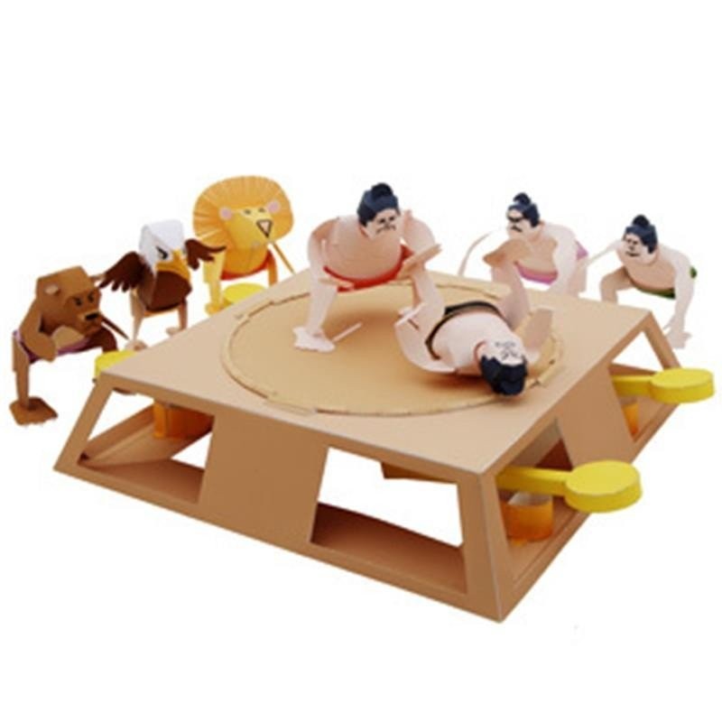 Limited time discountPaper Leduo Village Kaiji3D Origami Sumo Game ...