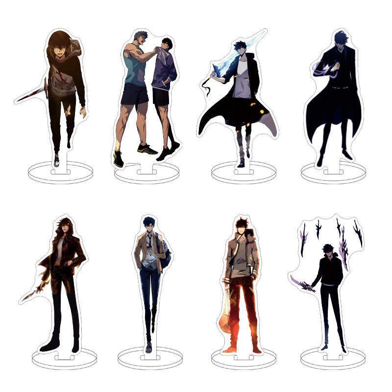 Solo Leveling Acrylic Stand Sung Jinwoo Yoo Jinho Figure Display Ore ...