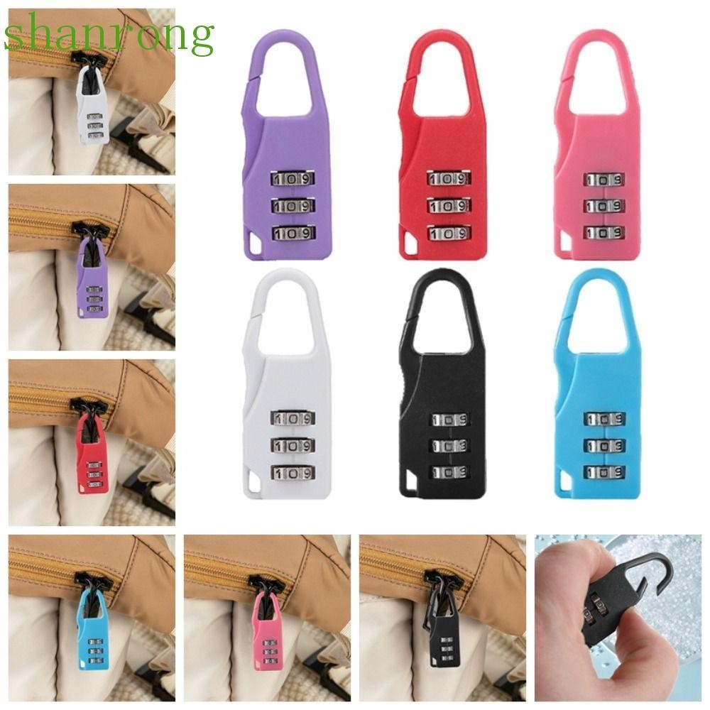 SHANRONG Suitcase Combination Lock, Digit Anti-theft Mini Combination ...