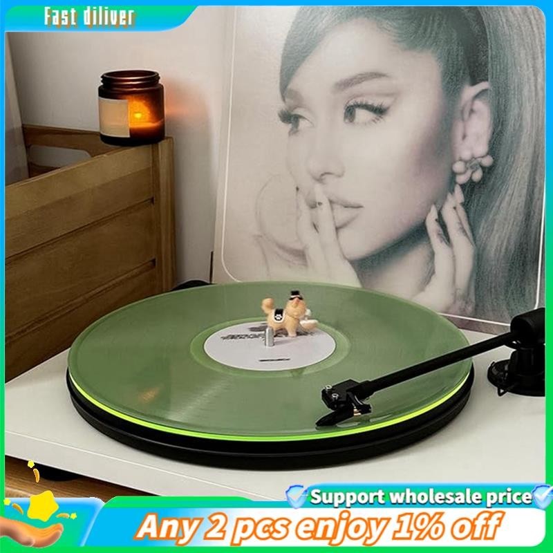 In stock-Turntable Mat Record Platter Slipmat: Acrylic Record Player ...